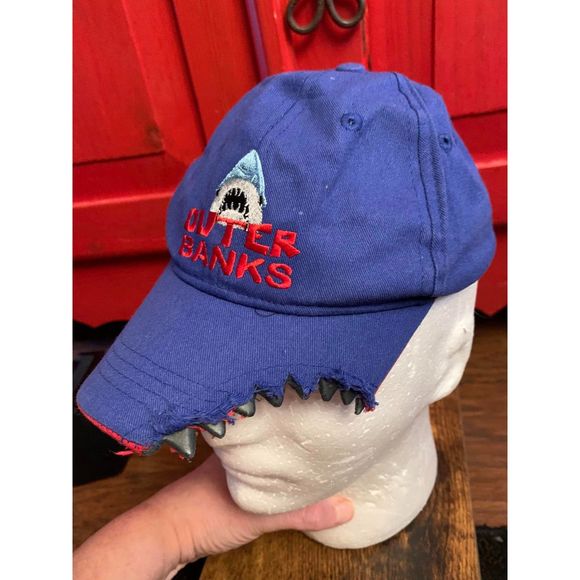 OBX | Accessories | Outer Banks Child Sze Shark Attack Hat Bite Taken ...